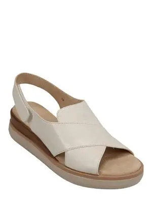 Vaneli Hydra Slingback Sandal - White Athena