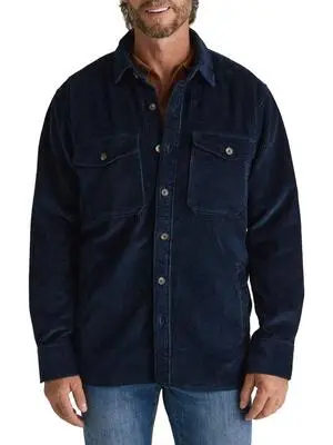 34 Heritage Corduroy Overshirt - Navy