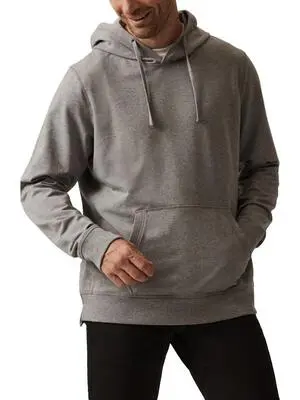 34 Heritage Stretch French Terry Hoodie - Grey Melange