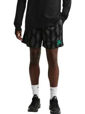 Nike Sportswear Club Mesh Flow Shorts - Black/malachite