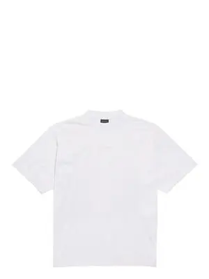 Balenciaga Back T-shirt Medium Fit - White