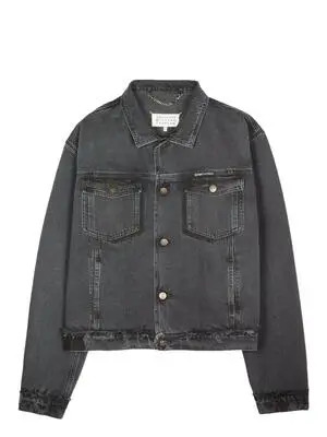 MAISON MARGIELA Four-stitch Denim Jacket - Grey