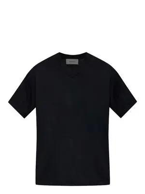 LISA YANG V-neck T-shirt - Black
