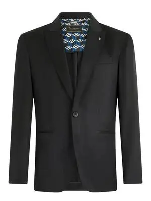 BILLIONAIRE Single-breasted Blazer - Black