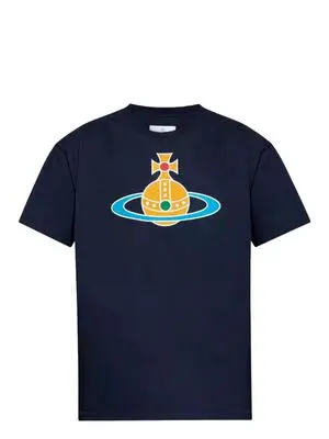 VIVIENNE WESTWOOD Printed T-shirt - Blue