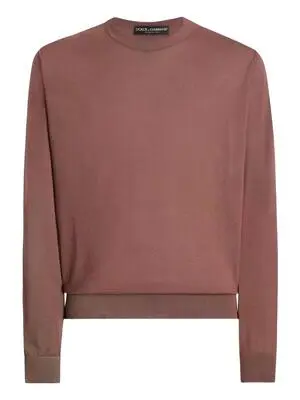 Dolce & Gabbana Cashmere Crewneck Sweater - Brown