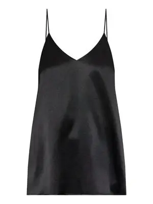 LISA YANG V-neck Camisole Top - Black