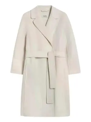 Max Mara Belted Collar Coat - Neutrals
