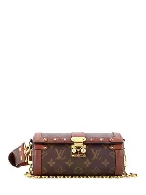 LOUIS VUITTON Papillon Trunk Monogram Shoulder Bag - Brown