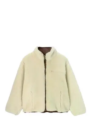 AMBUSH Boa Zip-up Jacket - Neutrals
