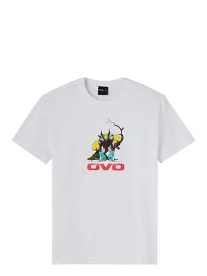 OVO X Marvel Wolverine Tee - White