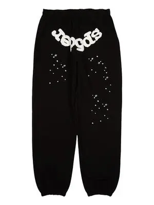 SP5DER Og Web Sweatpants - Black
