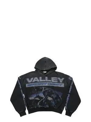 VALE FOREVER Watchdog Hoodie Vintage - Black