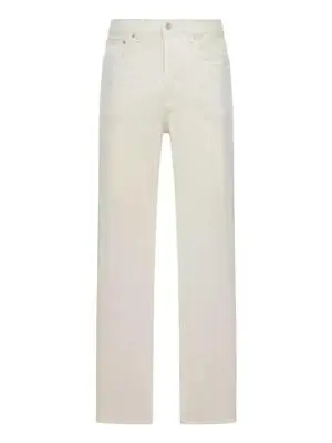 HAIKURE Logan Five-pocket Straight Leg Jeans - Neutrals