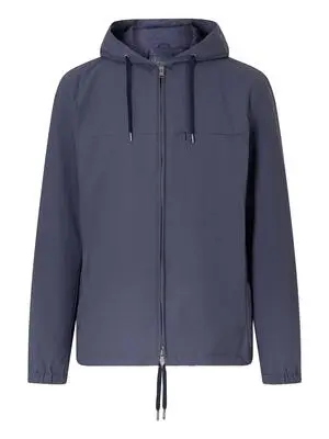 Herno Shell Hooded Jacket Navy