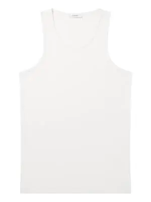 LEMAIRE Cotton-jersey Tank Top - Neutrals
