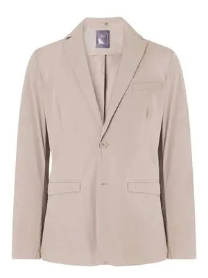 Herno Slim-Fit Shell Blazer Beige