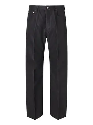 Rick Owens Geth Straight-leg Trousers - Black
