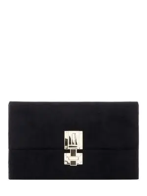 TOM FORD Velvet Clutch - Black