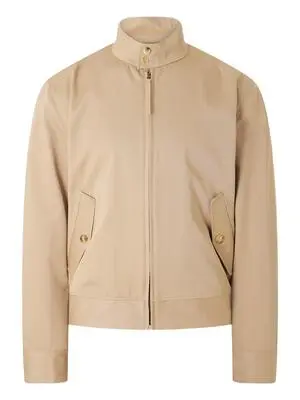Gabriela Hearst Cotton-twill Harrington Jacket - Neutrals