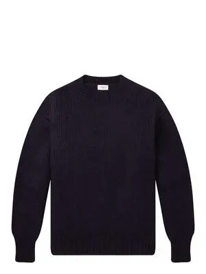 Saint Laurent Alpaca-blend Sweater - Blue