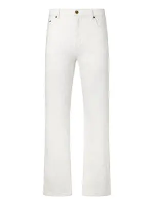 Gabriela Hearst Rey Straight-leg Jeans - White