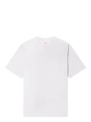 Sease Runner Logo-print Merino Wool T-shirt - Gray