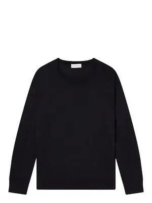 Dries Van Noten Merino Wool Sweater - Black