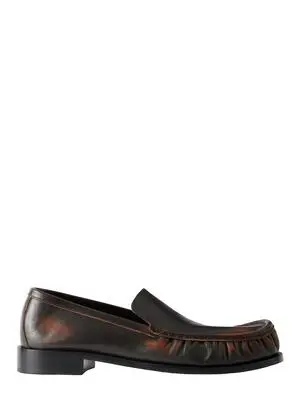 Dries Van Noten Leather Loafers - Brown