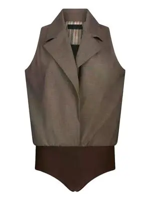 Liu Jo Mélange Vest - Brown