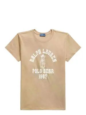 Polo Ralph Lauren Polo Bear Cotton T-shirt - Neutrals