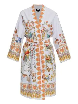 Etro Silk Coat - Light Blue
