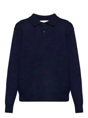 LISA YANG Cashmere Sweater - Navy Blue