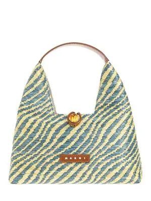 Marni Handbag With Logo - Multicolour