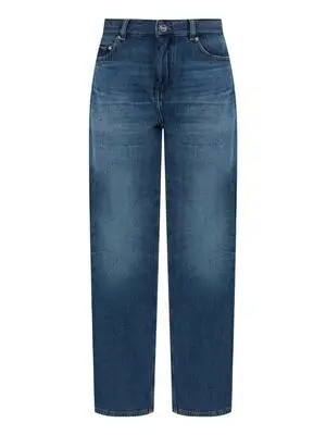 GANNI Straight-leg Organic Cotton Jeans - Blue