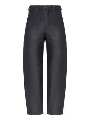 JIL SANDER Wide-leg Denim Jeans - Navy Blue