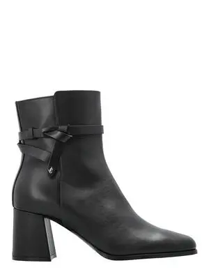 JIMMY CHOO Lawton Heeled Ankle Boots - Black