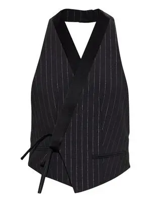 Kenzo Vest With Lurex Thread - Black