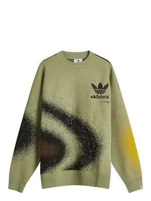 Adidas X Sftm Knitted Sweater - Tent Green
