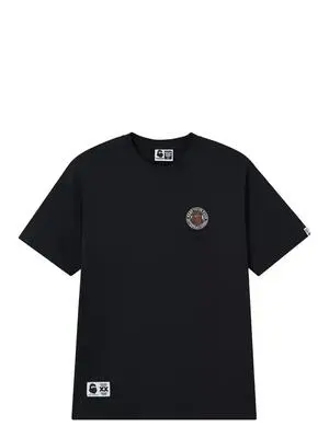 FINGERCROXX Crew-neck Graphic T-shirt - Black