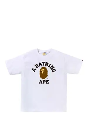 A BATHING APE Logo T-shirt - White