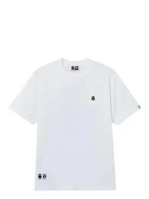 FINGERCROXX Embroidery T-shirt - White