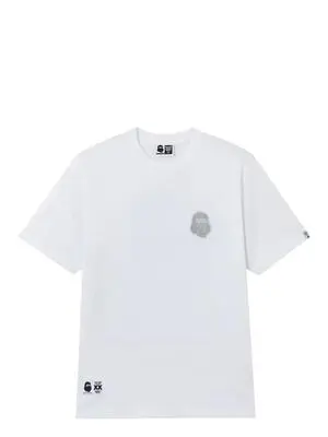 FINGERCROXX Crew-neck Cotton T-shirt - White