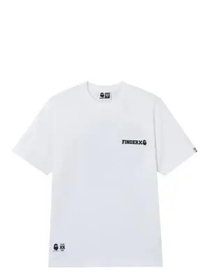 FINGERCROXX Logo T-shirt - White