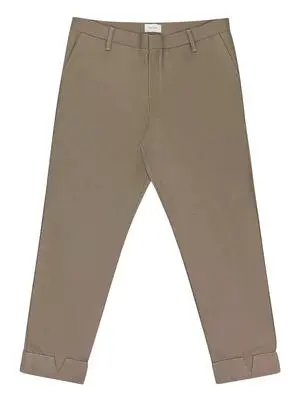 Rhude Cut-out Hems Straight-leg Trousers - Neutrals