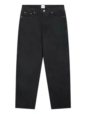 ARTE ANTWERP Logo-detail Five-pocket Trousers - Black