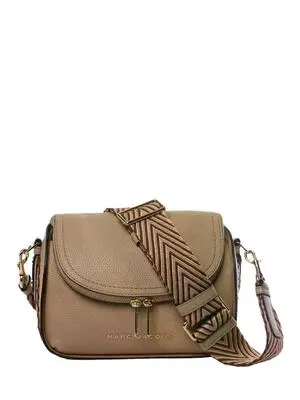 Marc Jacobs Leather Cross Body Bag - Neutrals