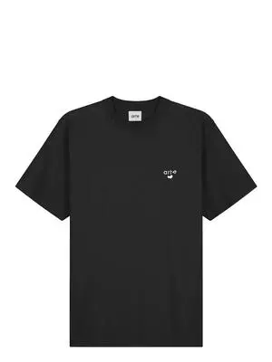 ARTE ANTWERP Logo Crew-neck T-shirt - Black