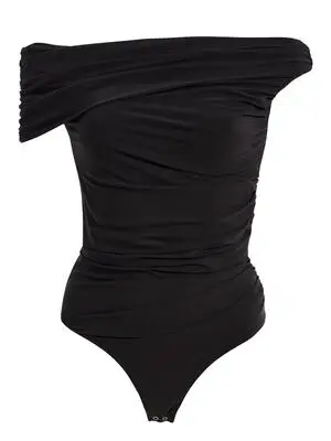 AGOLDE Sherilyn Off-The-Shoulder Jersey Bodysuit