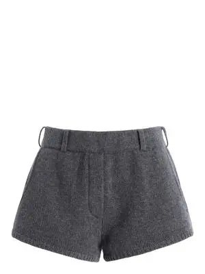 LISA YANG Annora Cashmere Hot Pants - Grey